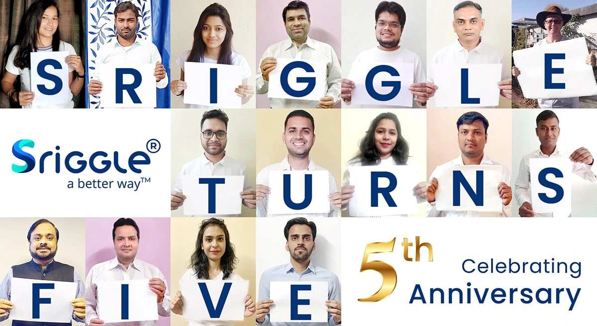 Sriggle Turns Five